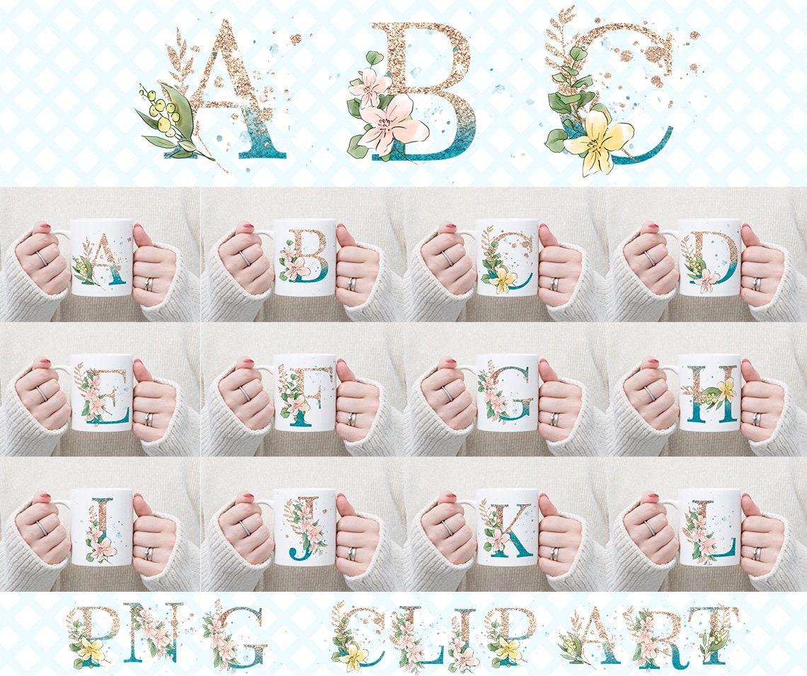 Alphabet Letters PNG Bundle – svg files for cricut