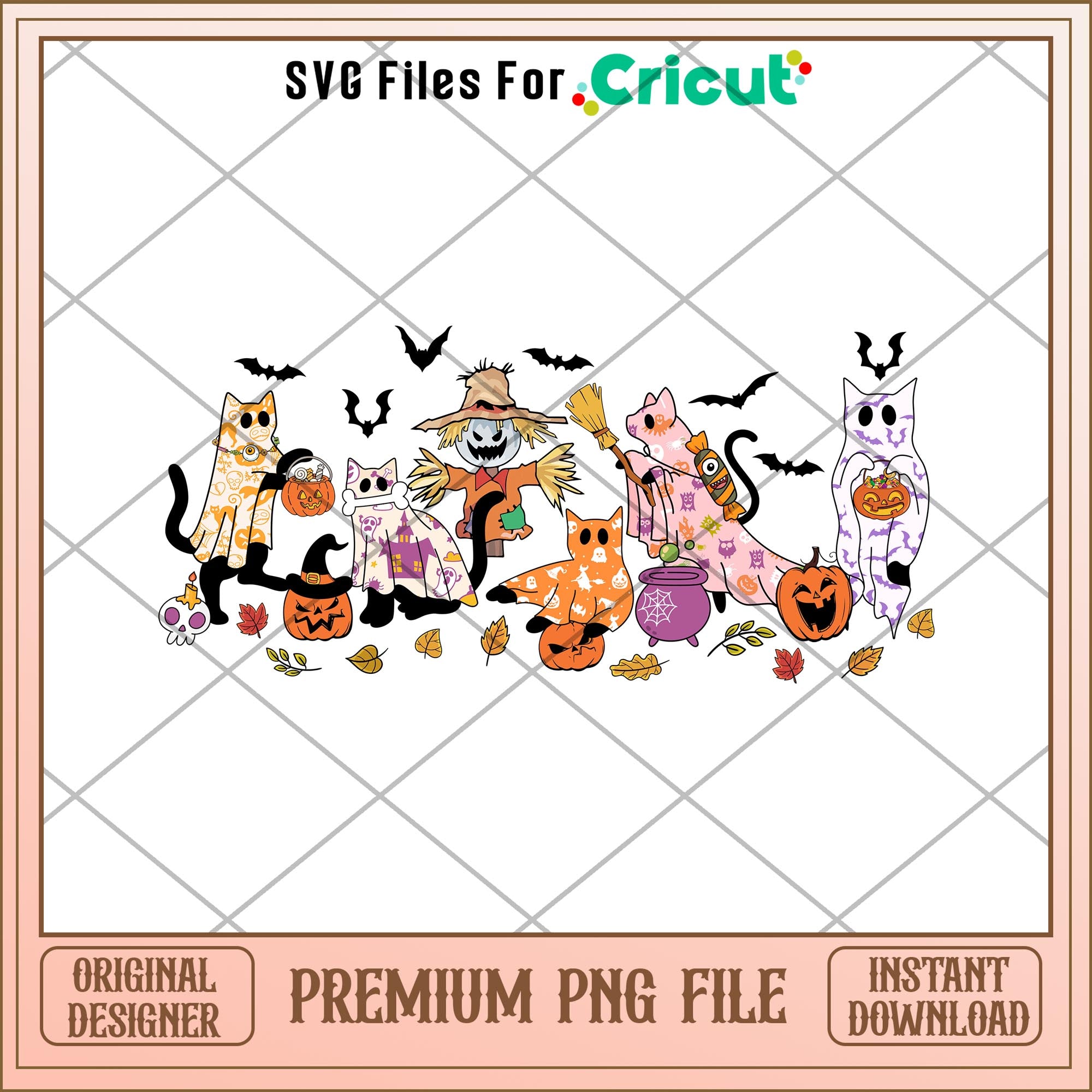 Cat cosplay ghost halloween png, ghost png, halloween png – svg files ...