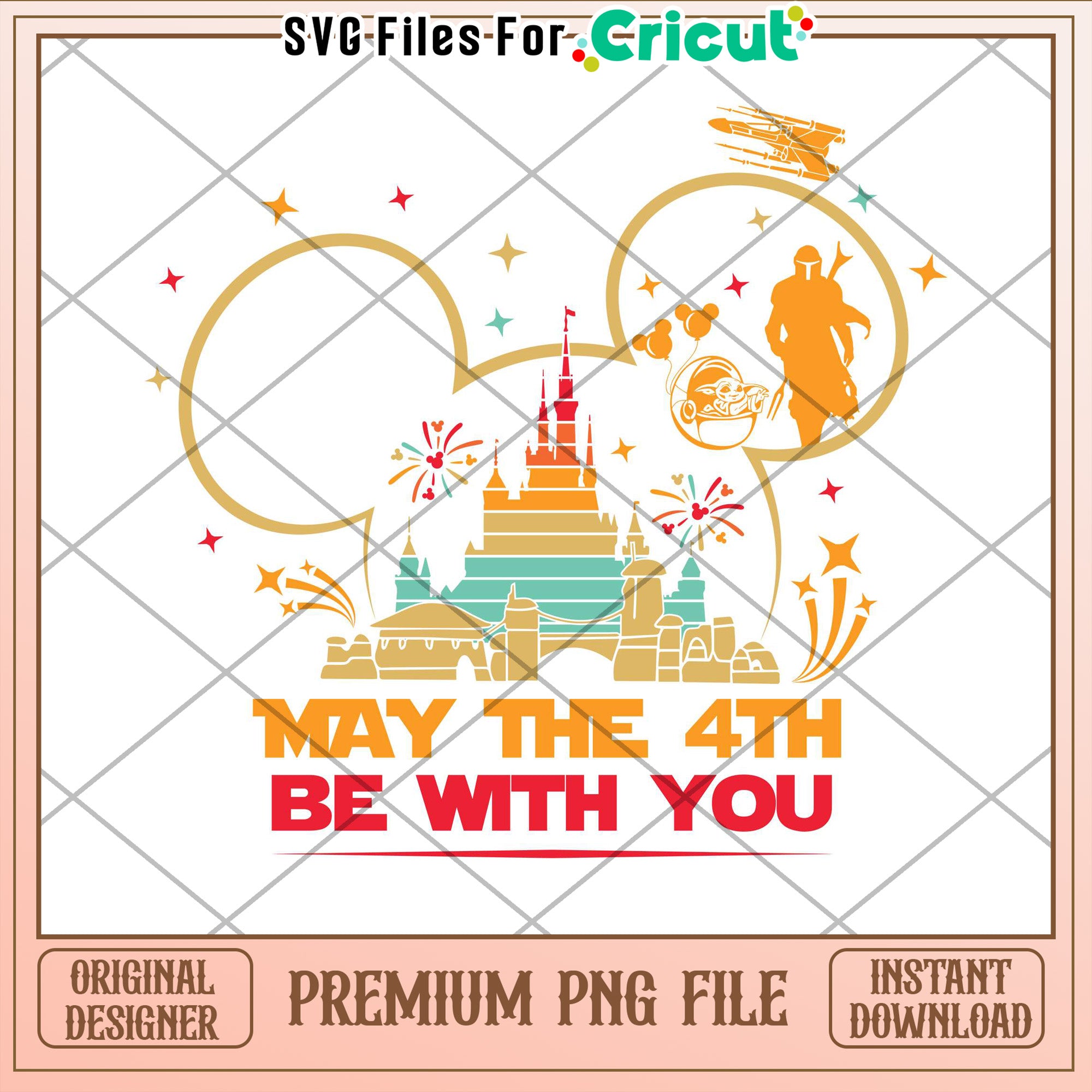 Disney Star Wars May 4th PNG – svg files for cricut