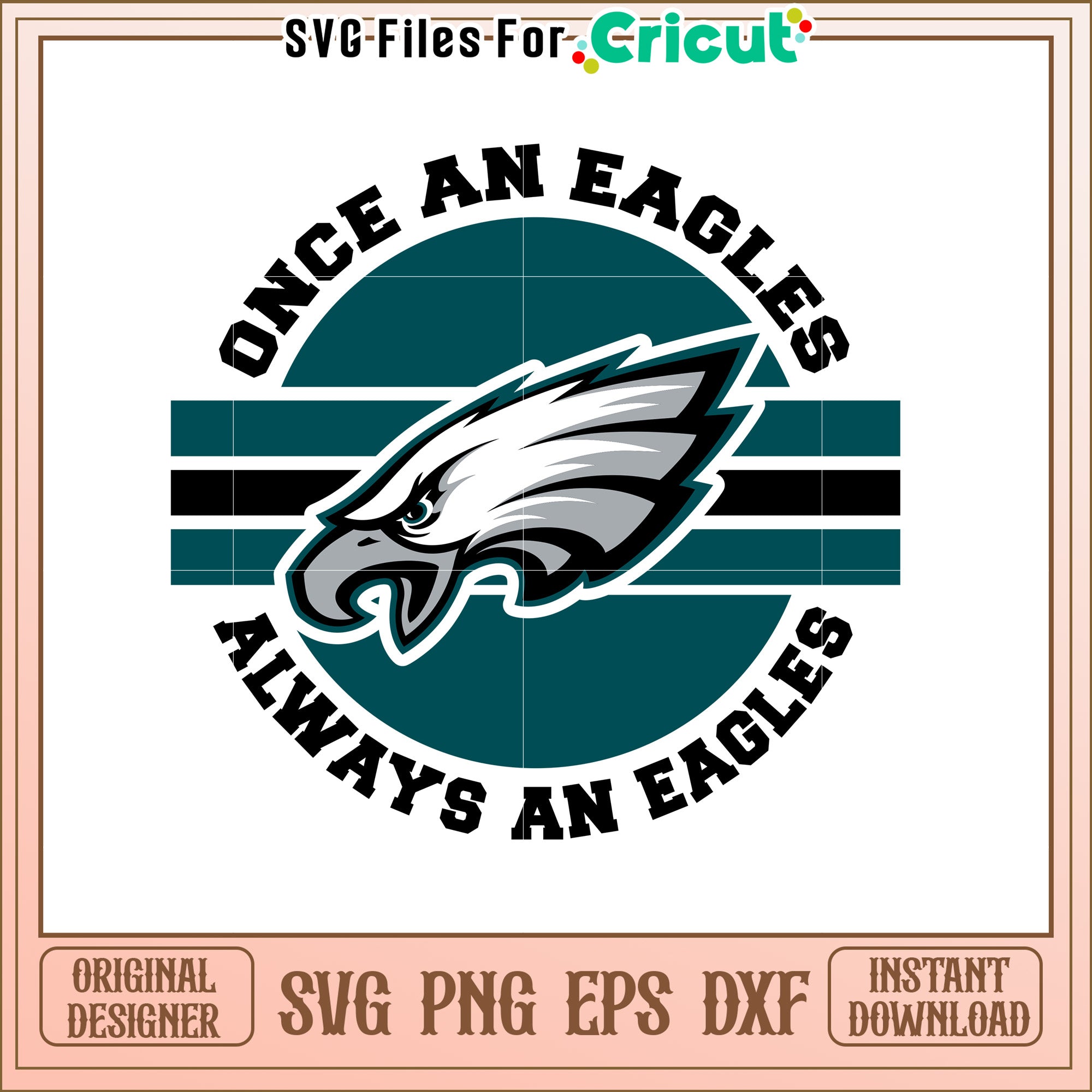 Eagles SVG Design Once An Eagle Always An Eagle – svg files for cricut