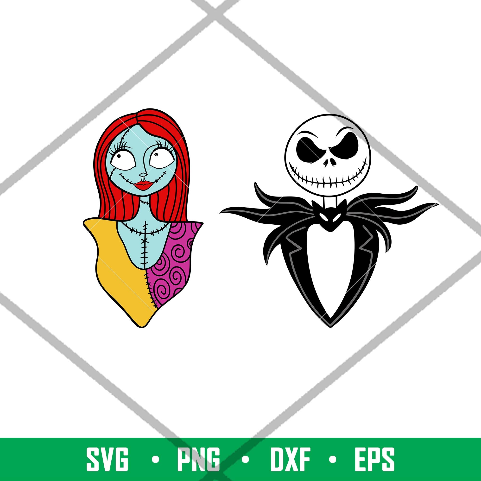 Jack and Sally, Jack and Sally Bundle Svg – svg files for cricut