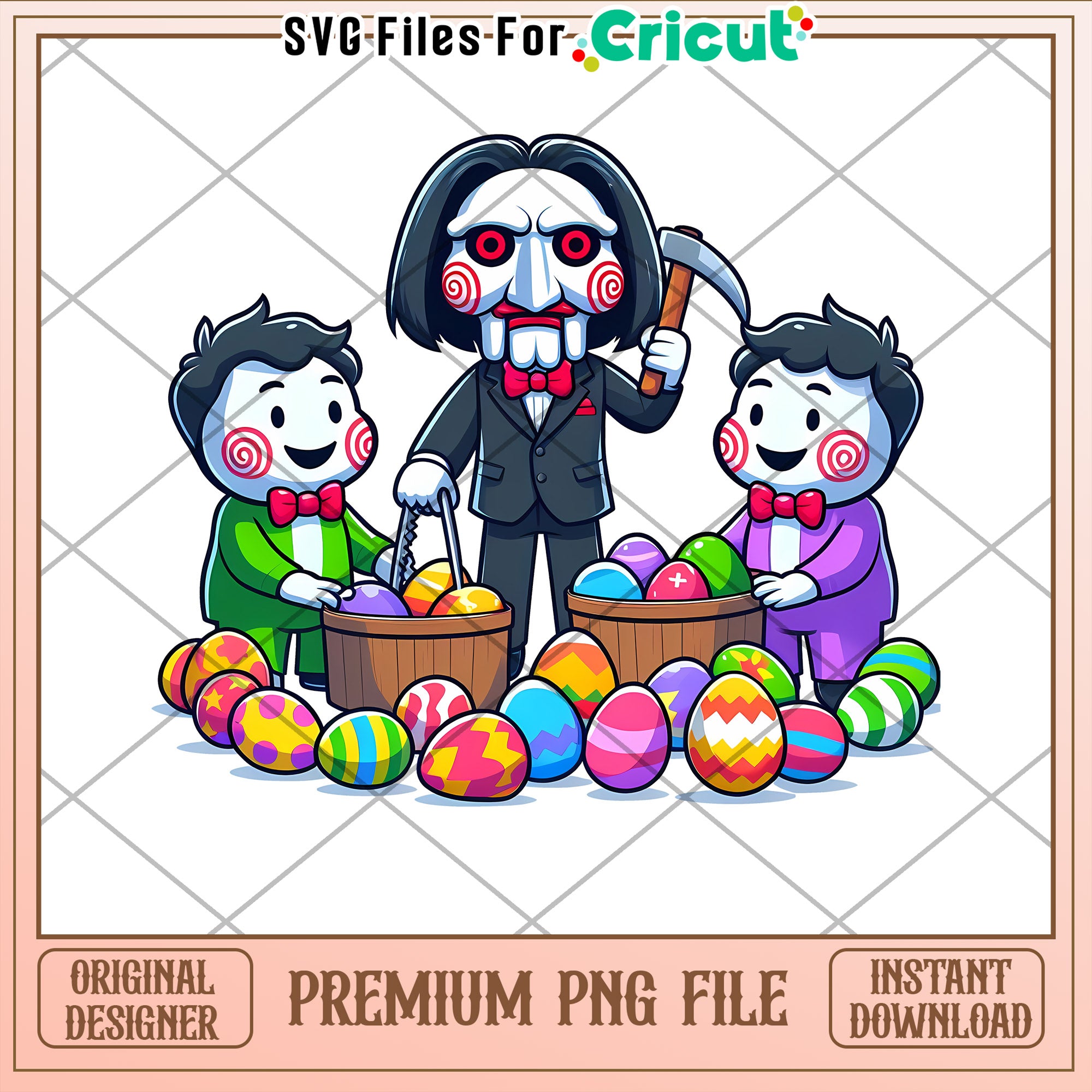 Jigsaw Easter PNG Cricut File Instant Download – svg files for cricut