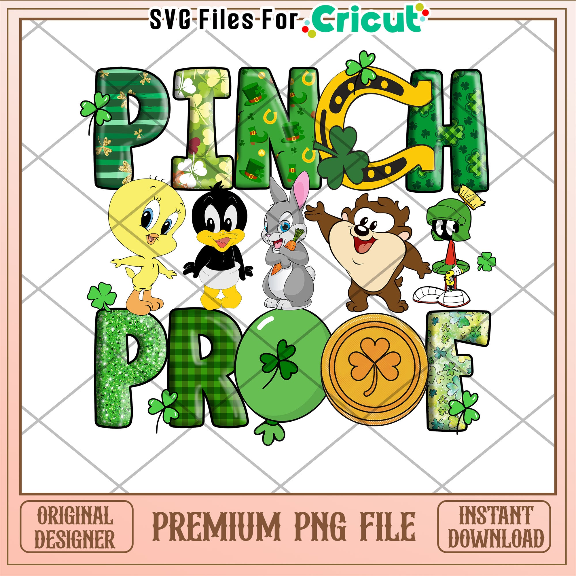Pinch Proof St Patrick's Day Fun PNG for Cricut Crafting – svg files ...