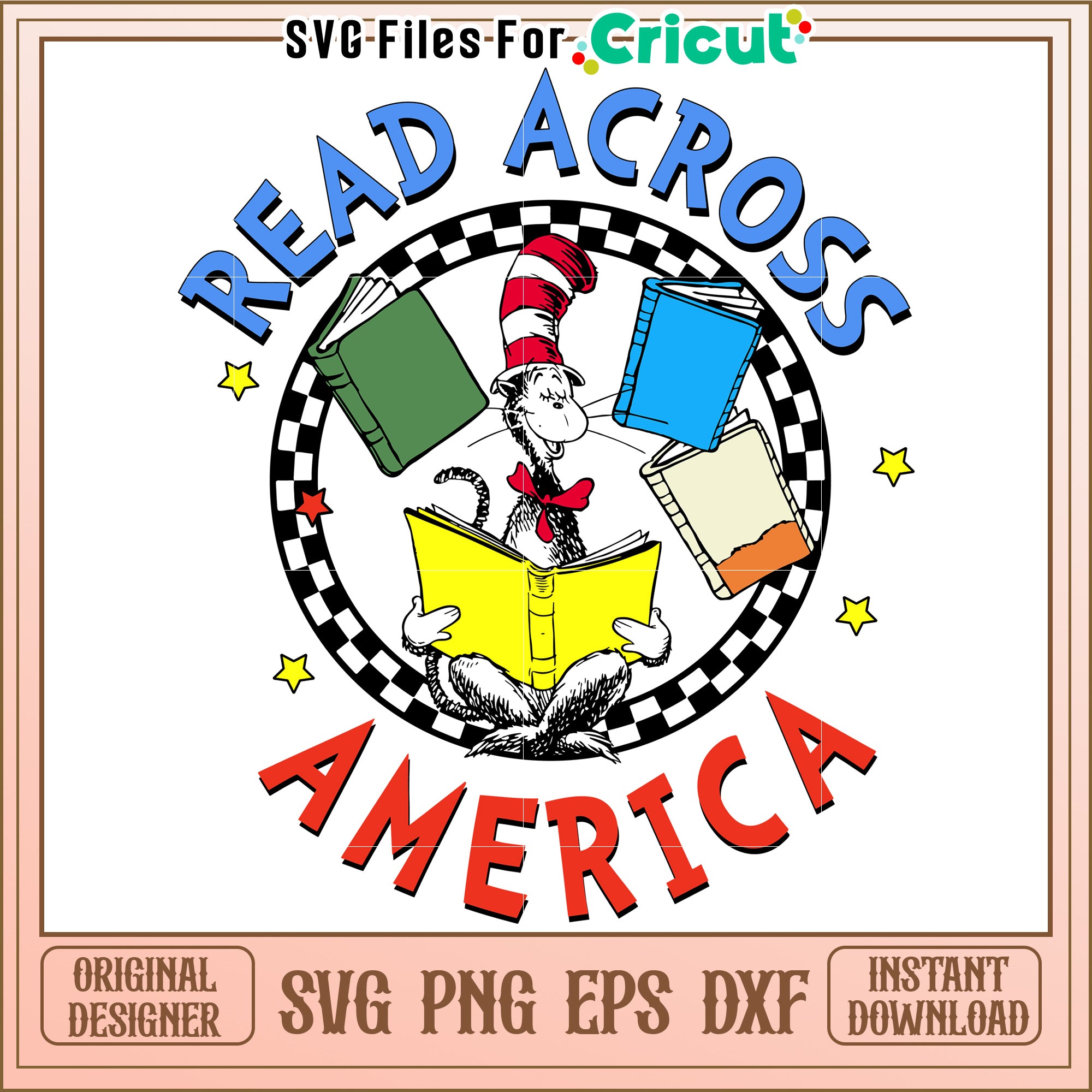 Read Across America SVG Cut File – svg files for cricut