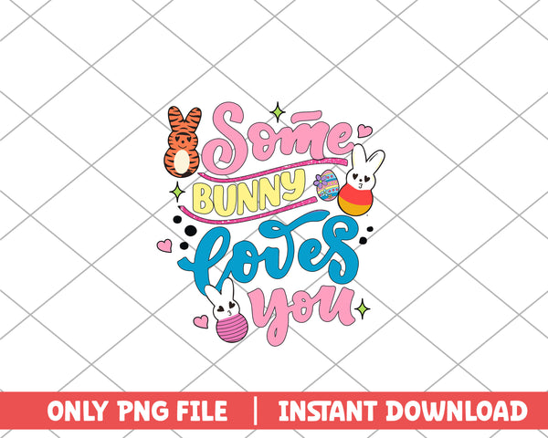 Some bunny love you easter png – svg files for cricut