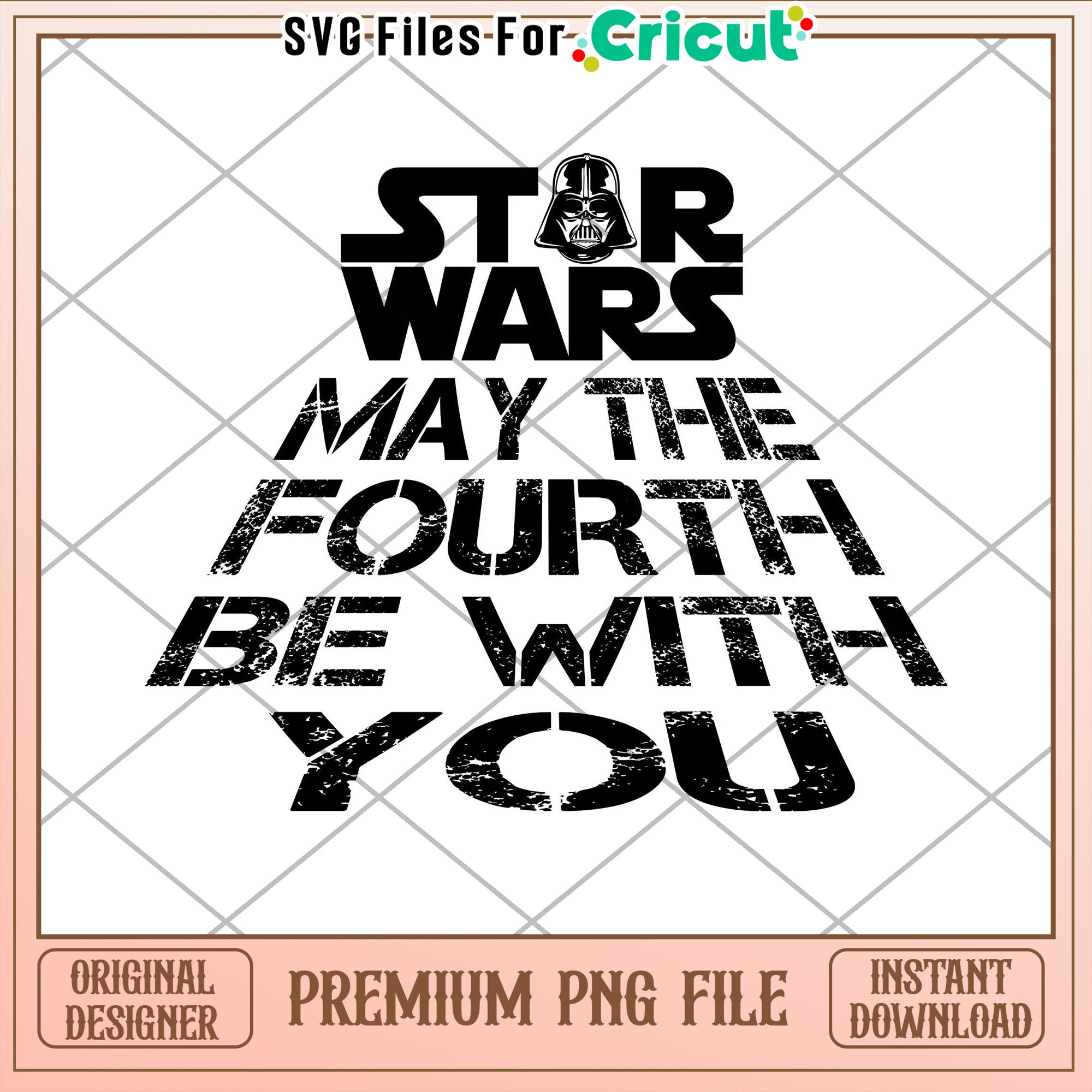 Star Wars May the Fourth PNG – svg files for cricut