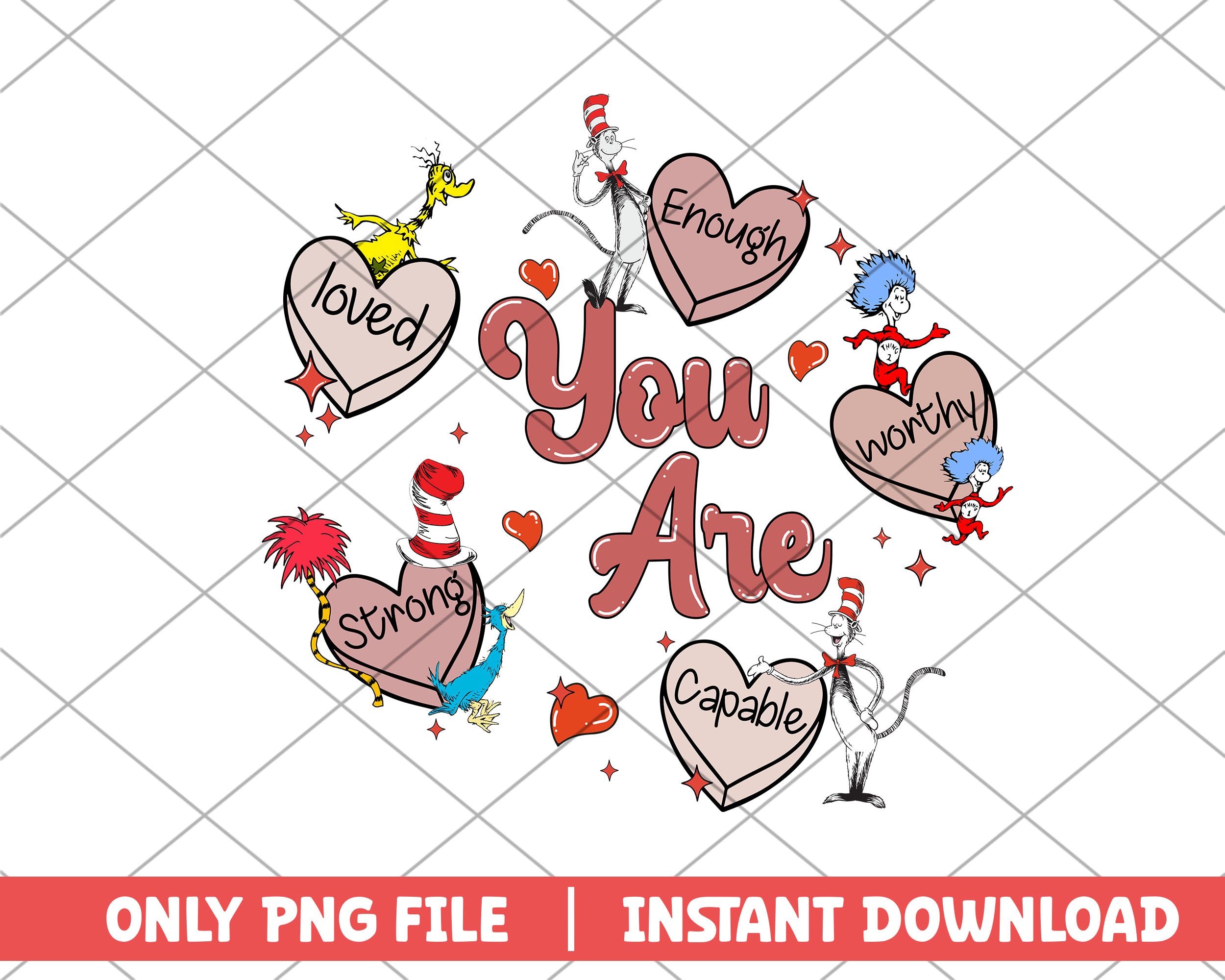 You are all dr.seuss png – svg files for cricut