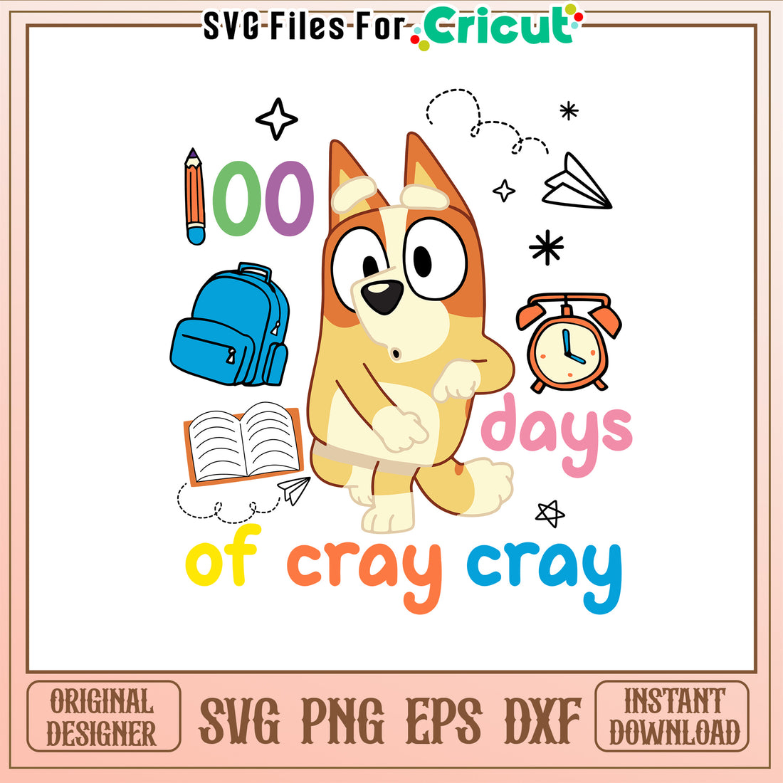 100 days of cray cray svg, cray tech school svg, Bingo svg – svg files for cricut