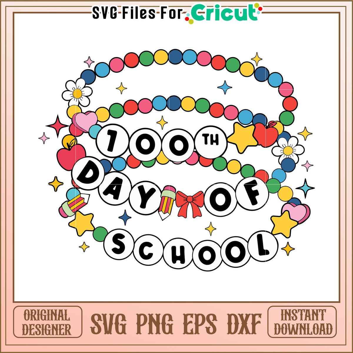 100th Day of School SVG Design – svg files for cricut