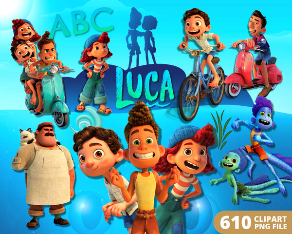 Luca Digital Papers PNG bundle – svg files for cricut