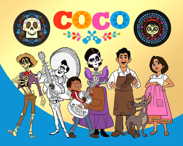 Coco disney SVG, PNG Bundle – svg files for cricut