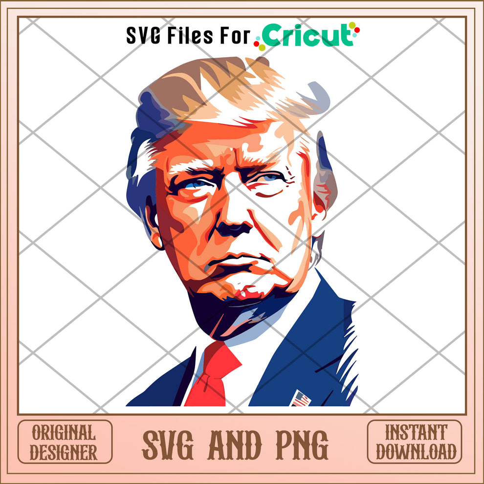 Donald trump 2024 design SVG – svg files for cricut