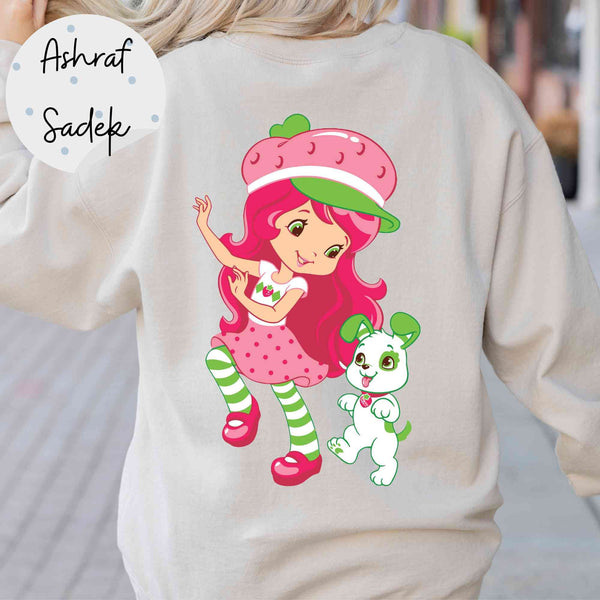 Strawberry Girl PNG bundle – svg files for cricut