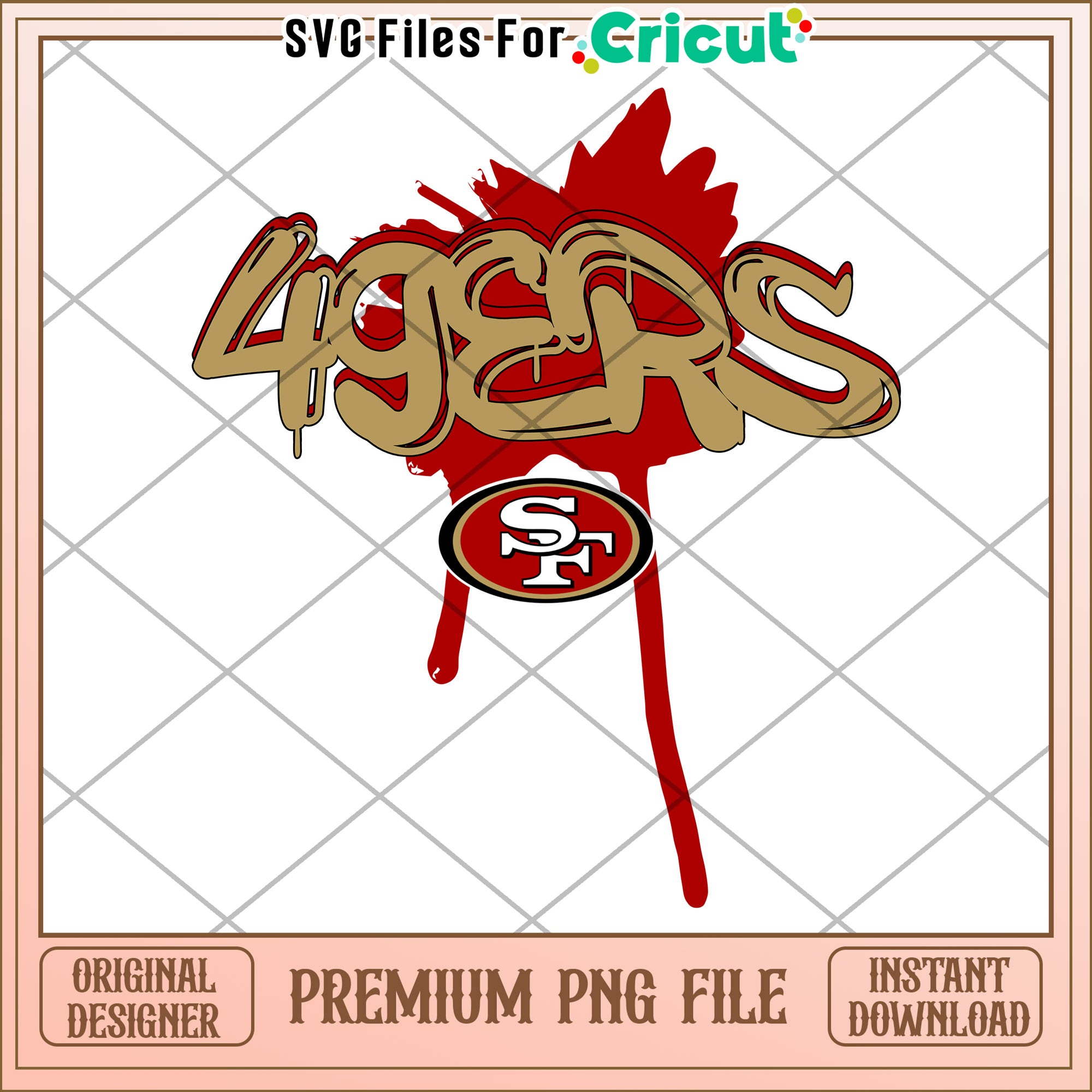 49ers SVG File for Cricut, Premium PNG Instant Download Design – svg ...