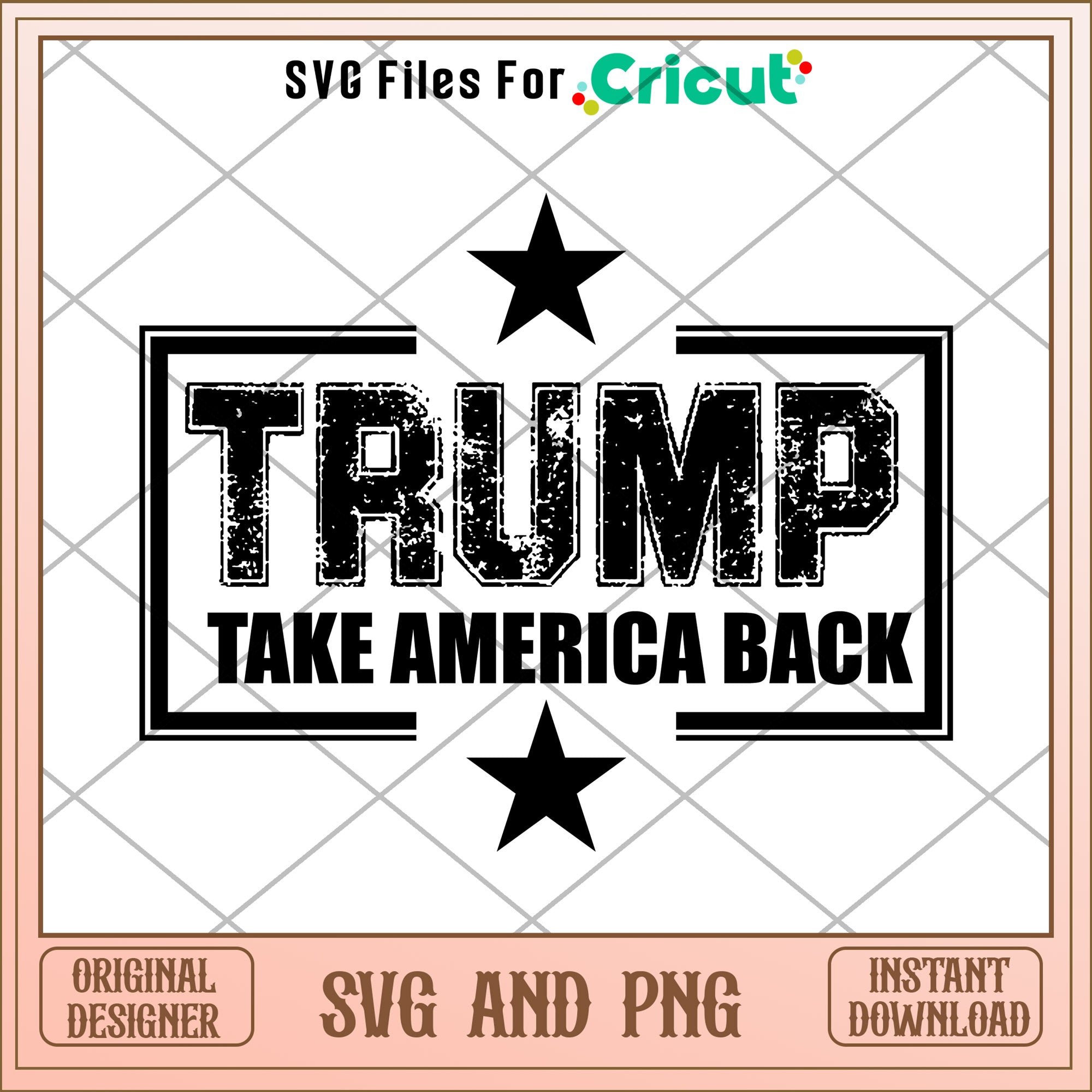 Trump 2024 take america back SVG – svg files for cricut