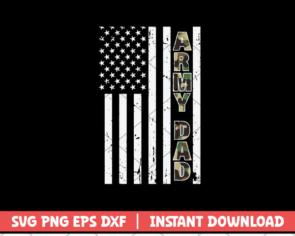 Army Dad Flag svg – svg files for cricut