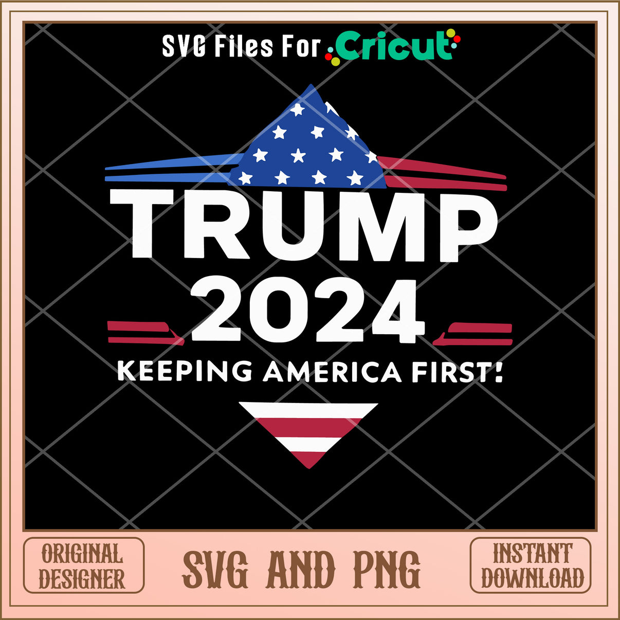 Keeping america first trump SVG – svg files for cricut