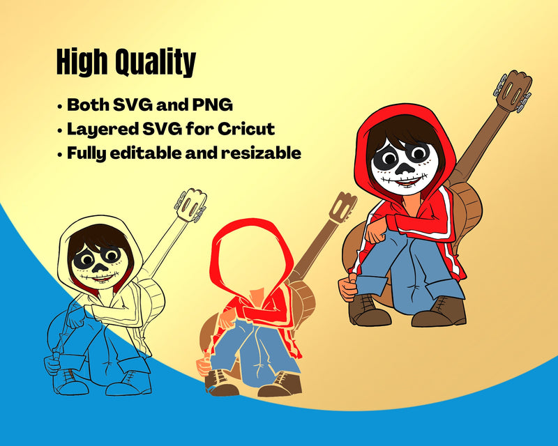 Coco disney SVG, PNG Bundle – svg files for cricut