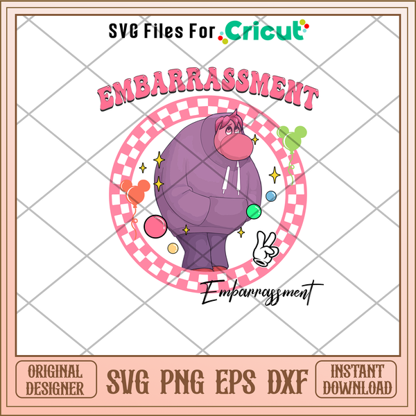 Embarrassment Inside out 2 svg – svg files for cricut