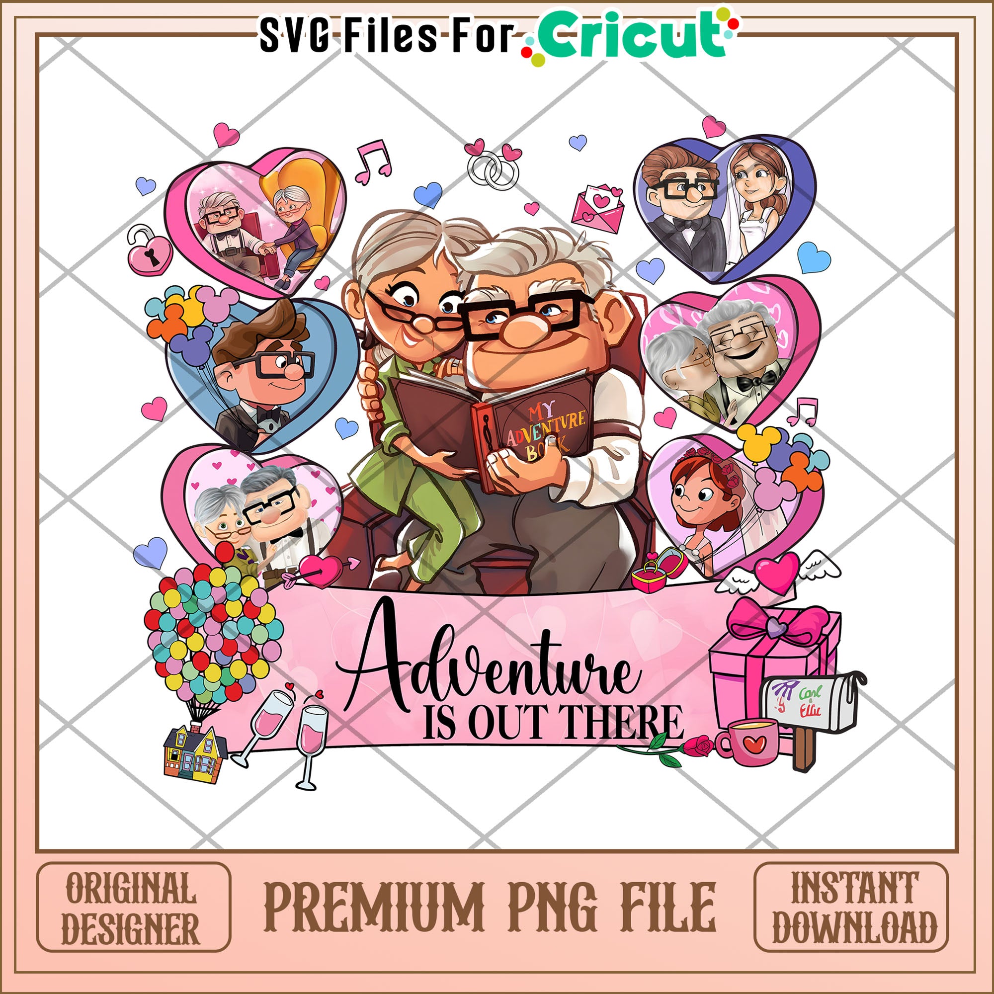 Adventure is Out There PNG File for Cricut Crafts – svg files for cricut
