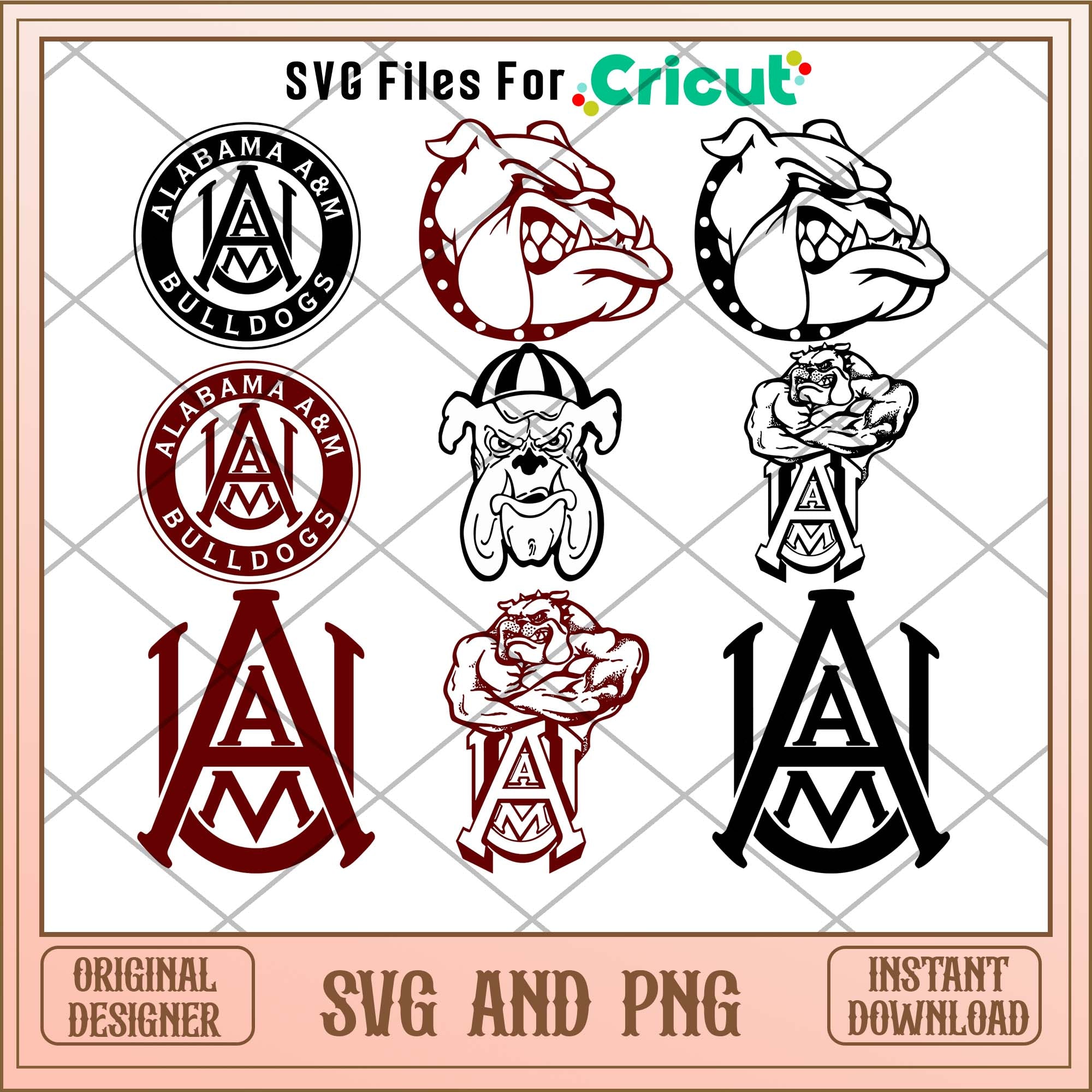 Alabama A&M Bulldogs team sports svg bundle, Sport svg - Svgfileforcri ...