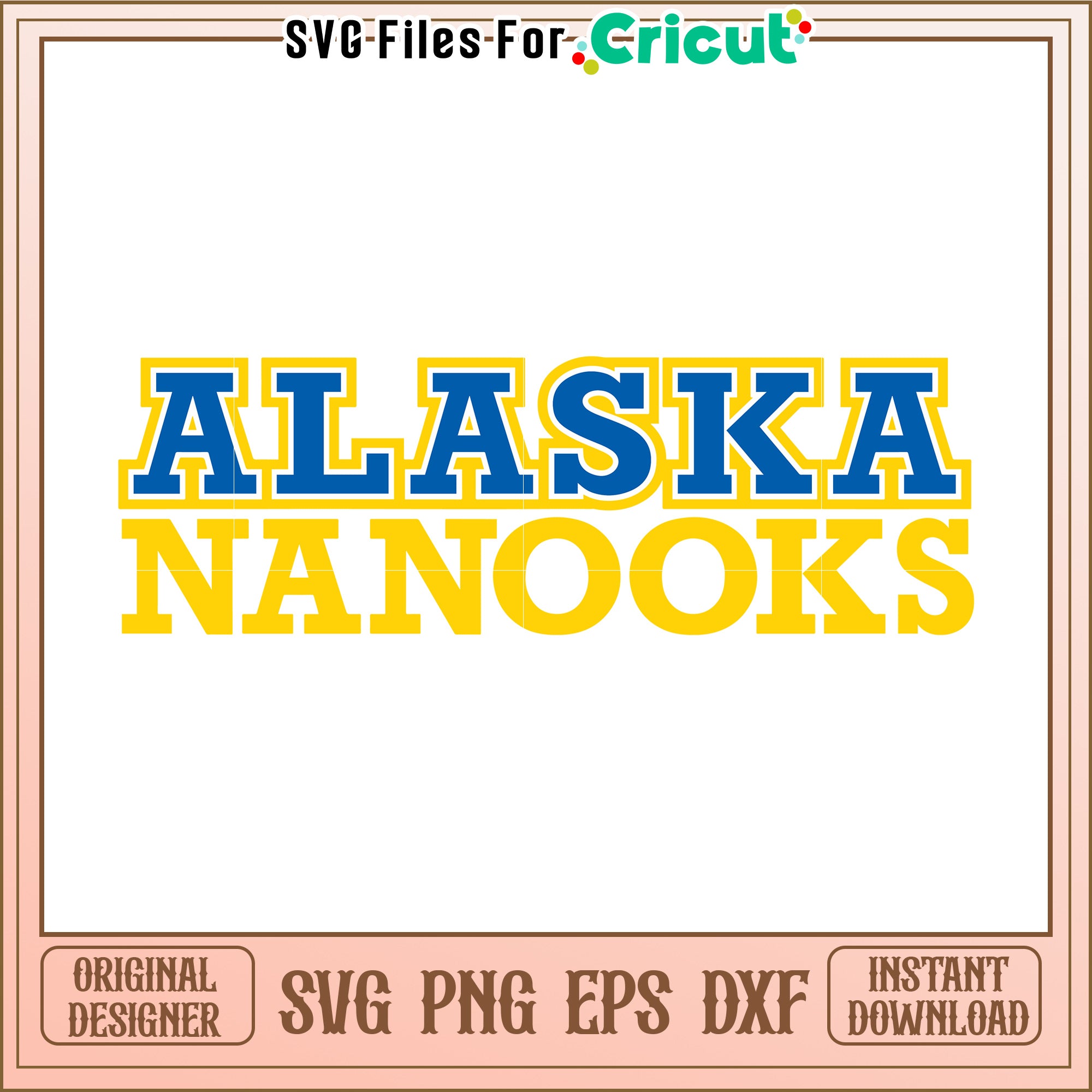 Alaska Nanooks Design for Cricut, Perfect for Custom Craft Projects – svg files for cricut