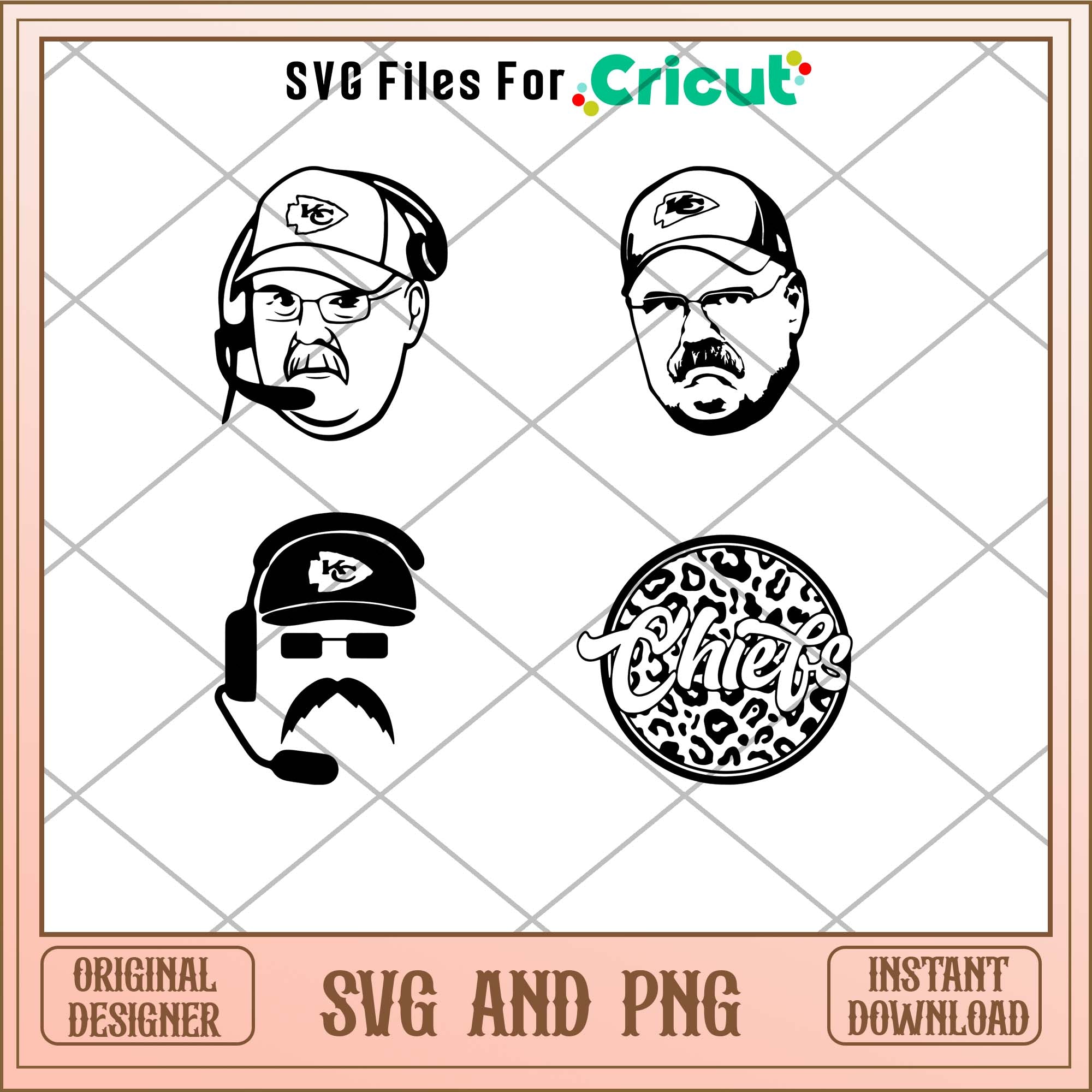 Andy Reid svg, Kansas City Chiefs svg bundle, NFL svg – svg files for ...