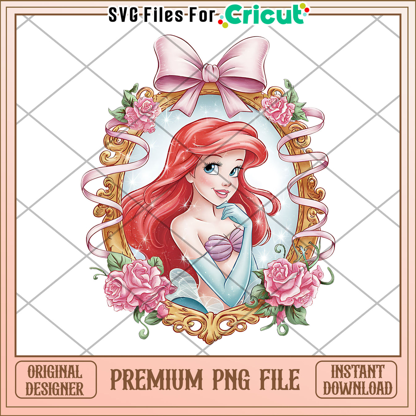Ariel Design PNG File, Perfect for Crafting and Creative Projects – svg ...