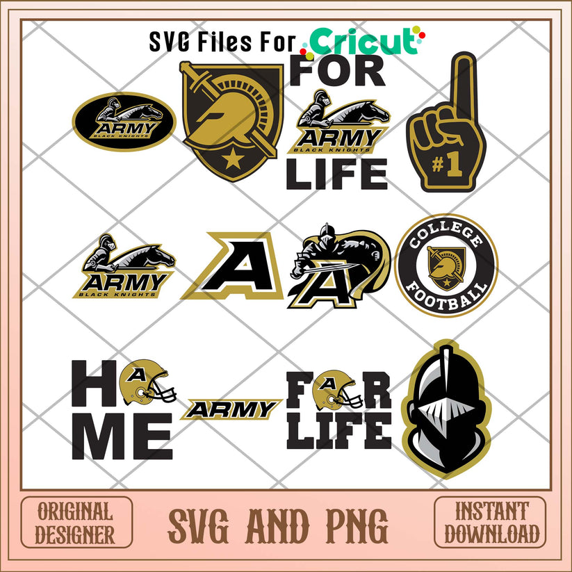 Army Black Knights svg, Army Black Knights svg bundle, NCAA svg – svg ...