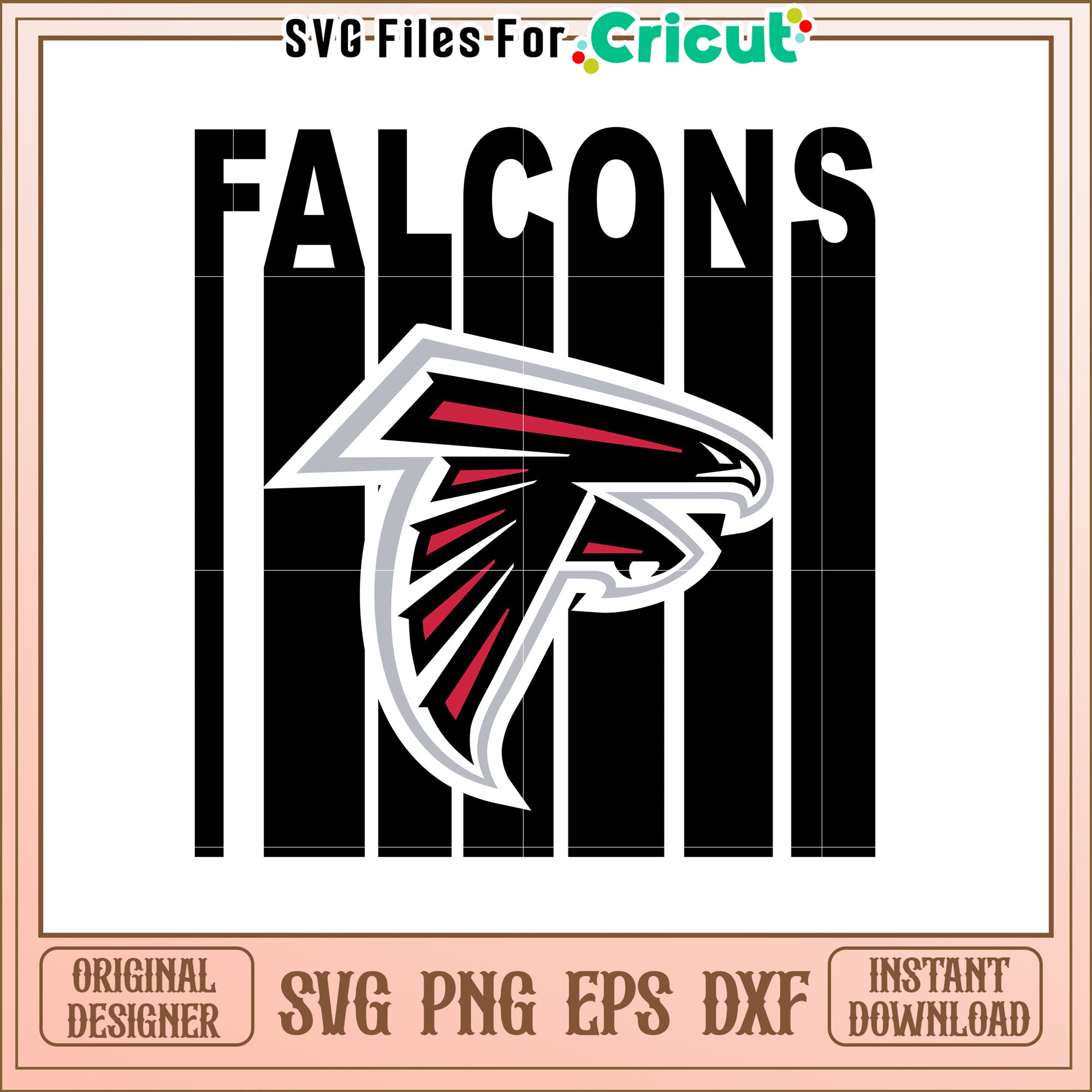 Atlanta Falcons SVG Design for Sports Fans Collection – svg files for ...