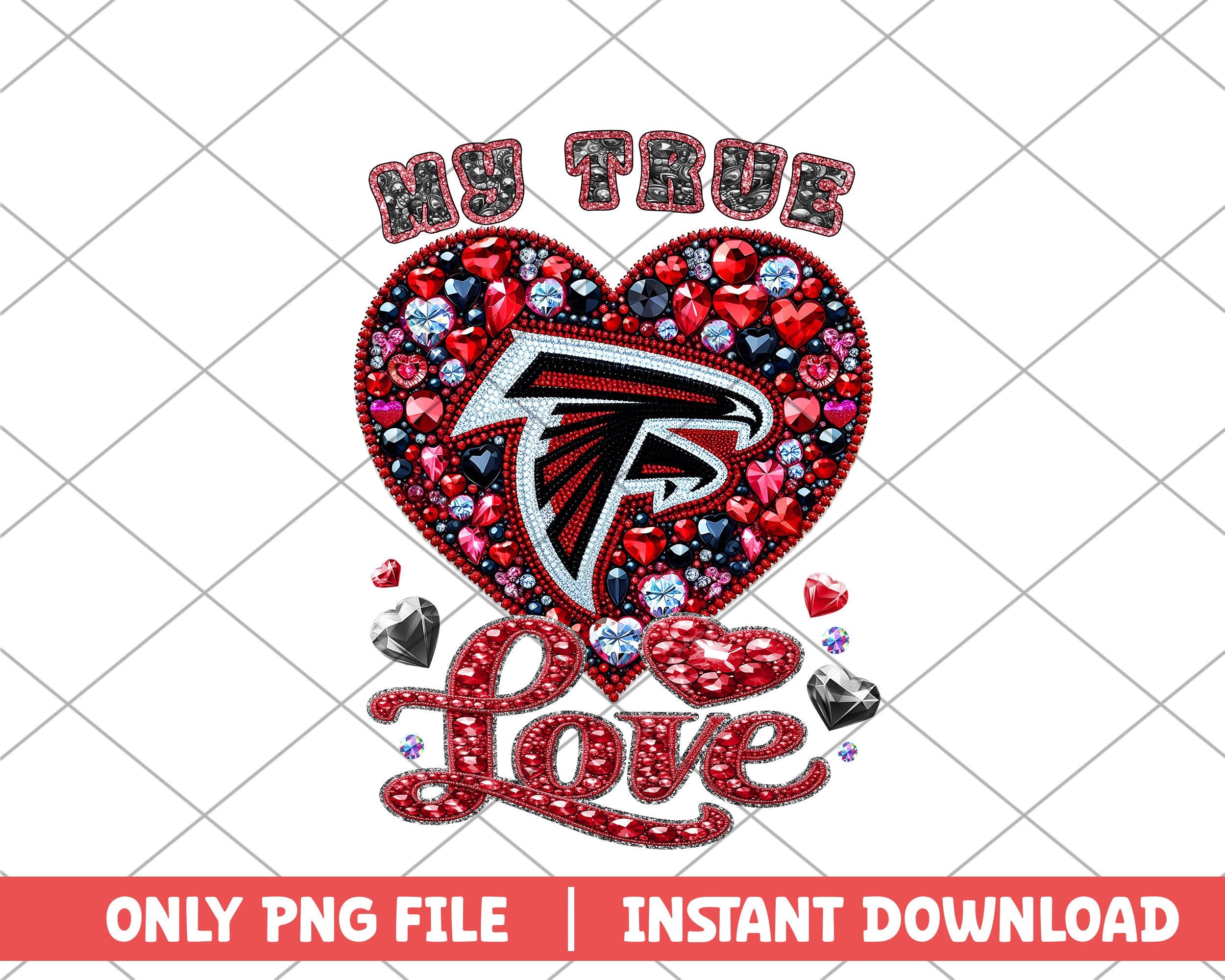 Atlanta Falcons my true love png, Atlanta Falcons png – svg files for ...