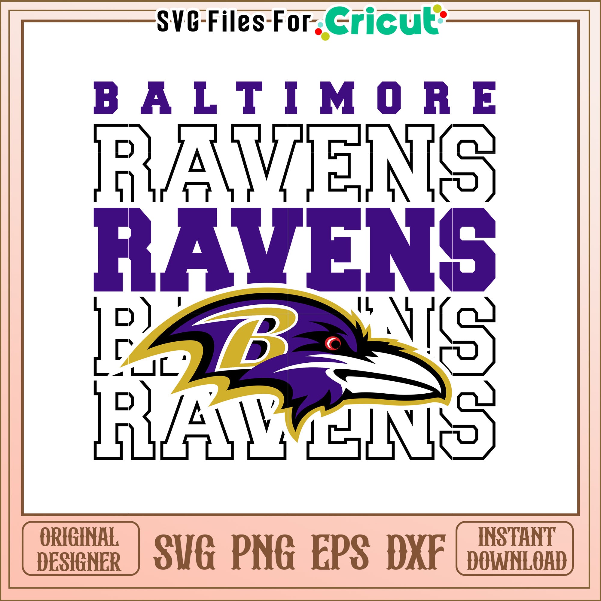 Baltimore Ravens SVG Logo Design – svg files for cricut