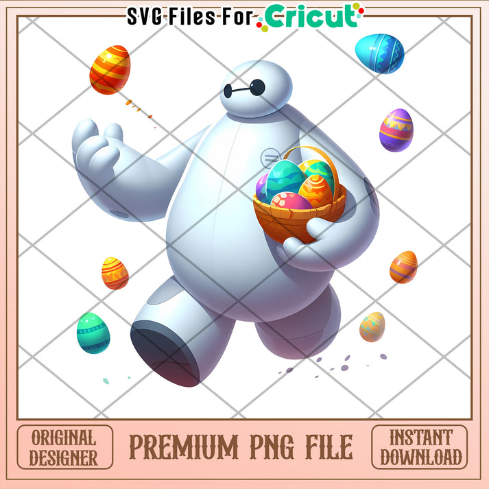 Baymax Easter PNG Cricut File – svg files for cricut