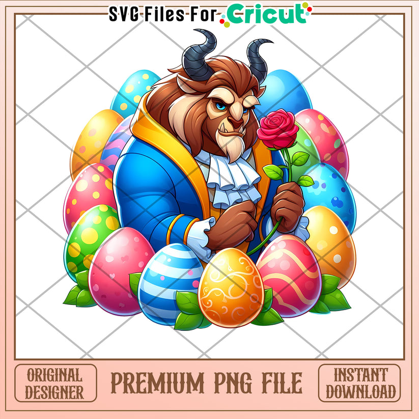 Beast Easter Eggs PNG Cricut Design – svg files for cricut
