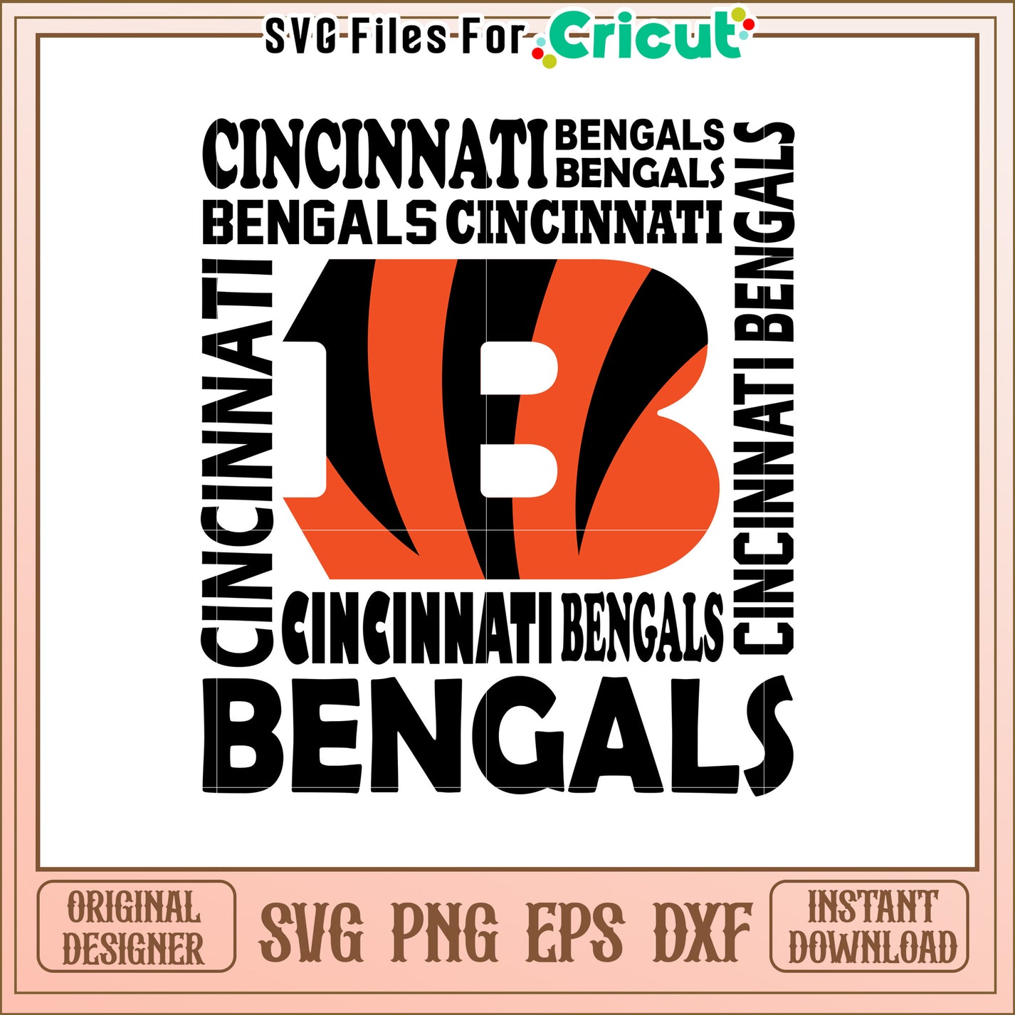 Bengals Logo SVG Design Download – svg files for cricut