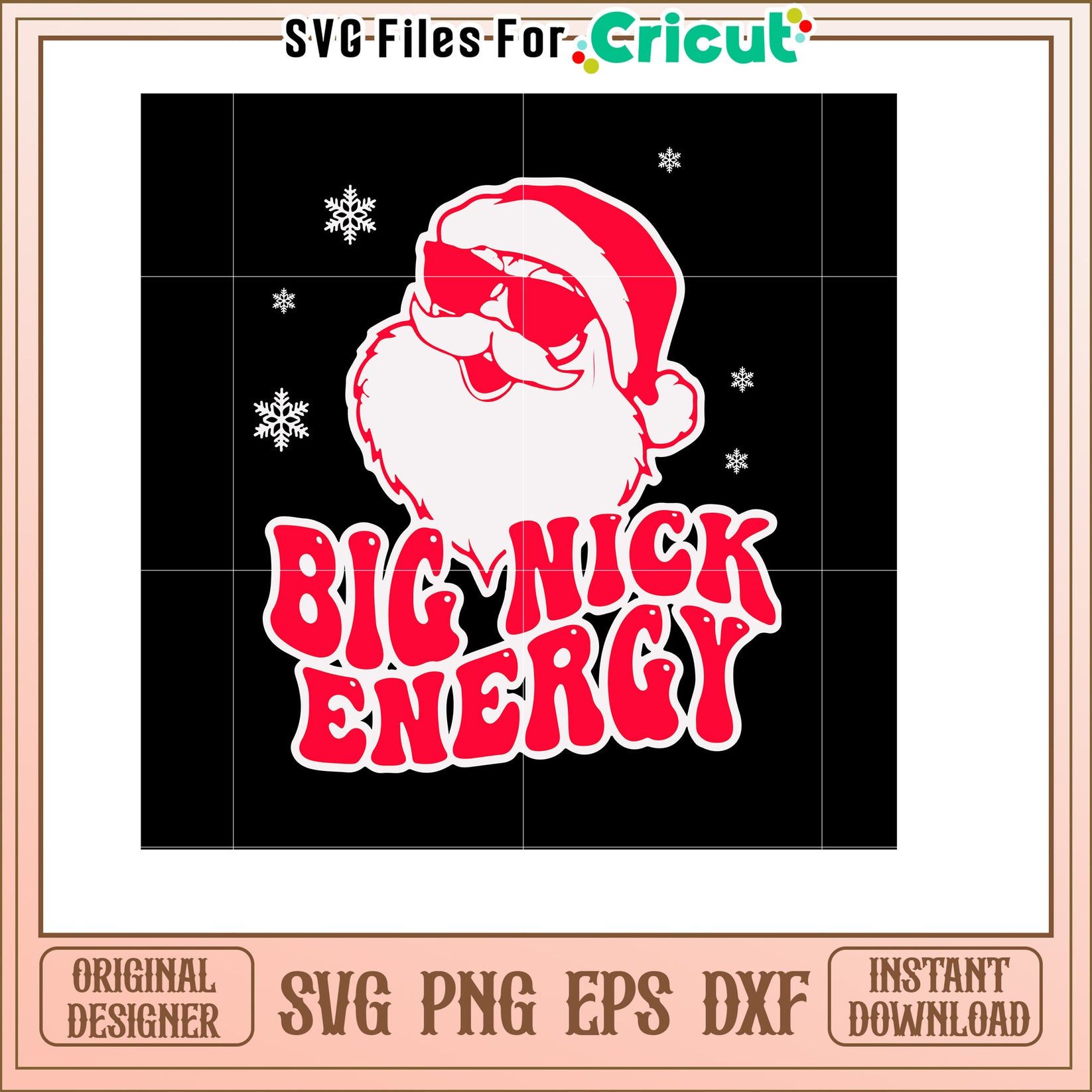 Big Nick Energy SVG Christmas Design – svg files for cricut