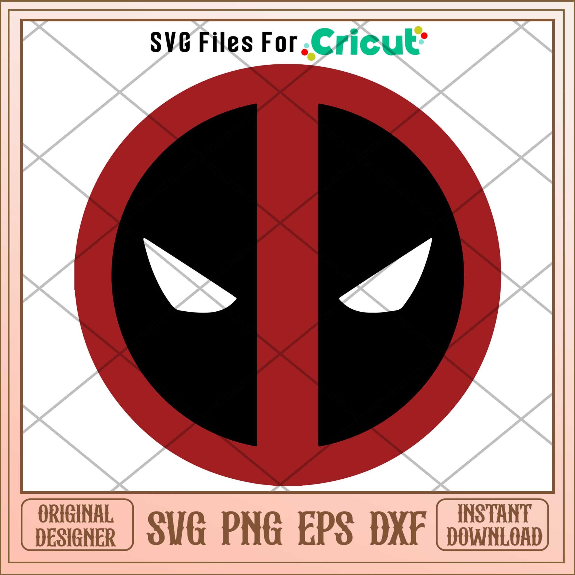 Black Deadpool Mask head svg, maverl character svg, Digital Download ...