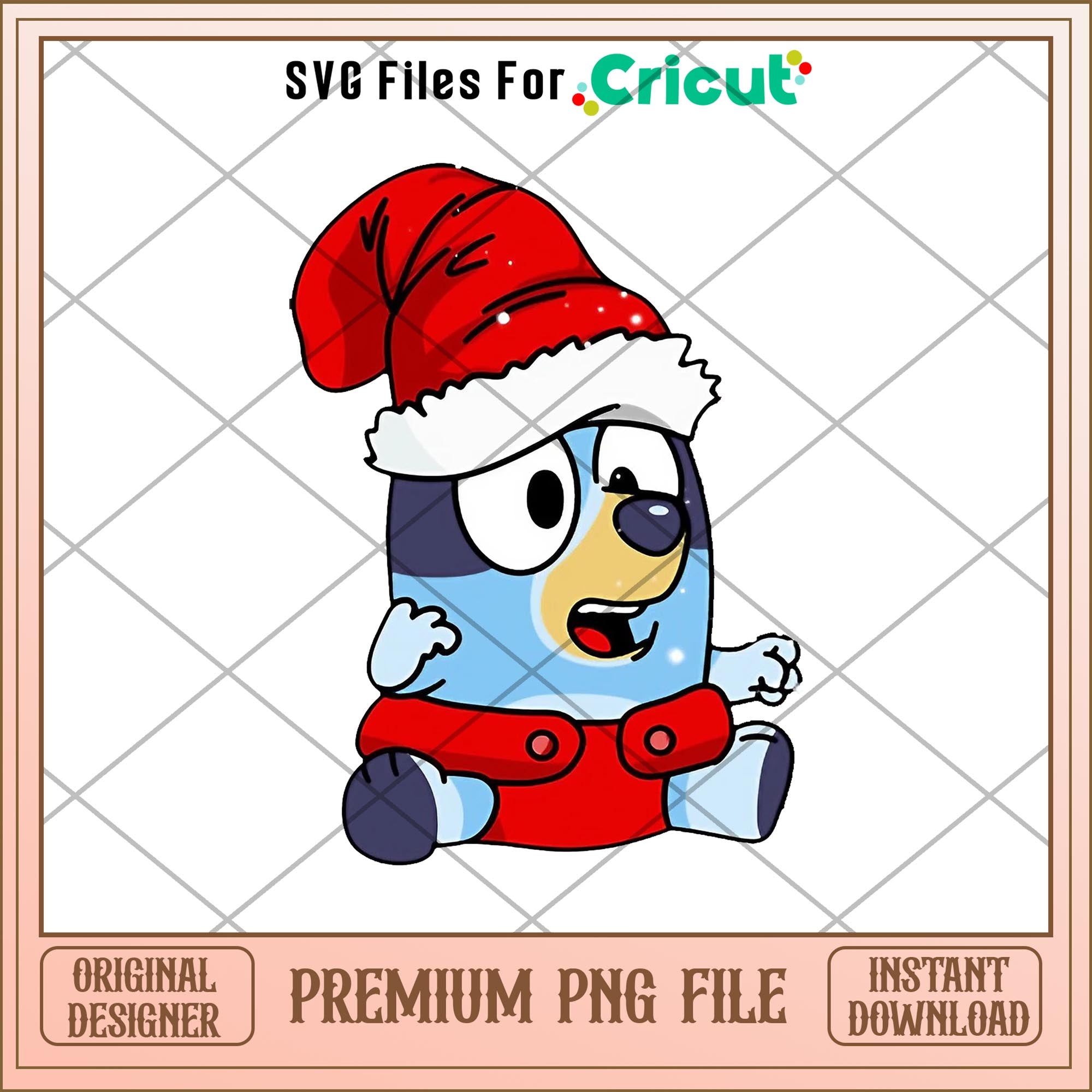 Bluey Christmas png, Bluey characters png, Digital Download – svg files ...