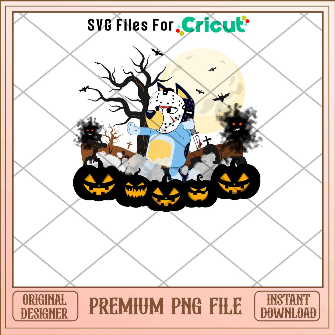 Bluey Horror characters png, Horror characters png, digital download ...