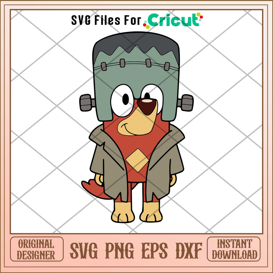 Bluey Rusty Halloween Svg, bluey characters svg, Digital Download – svg ...