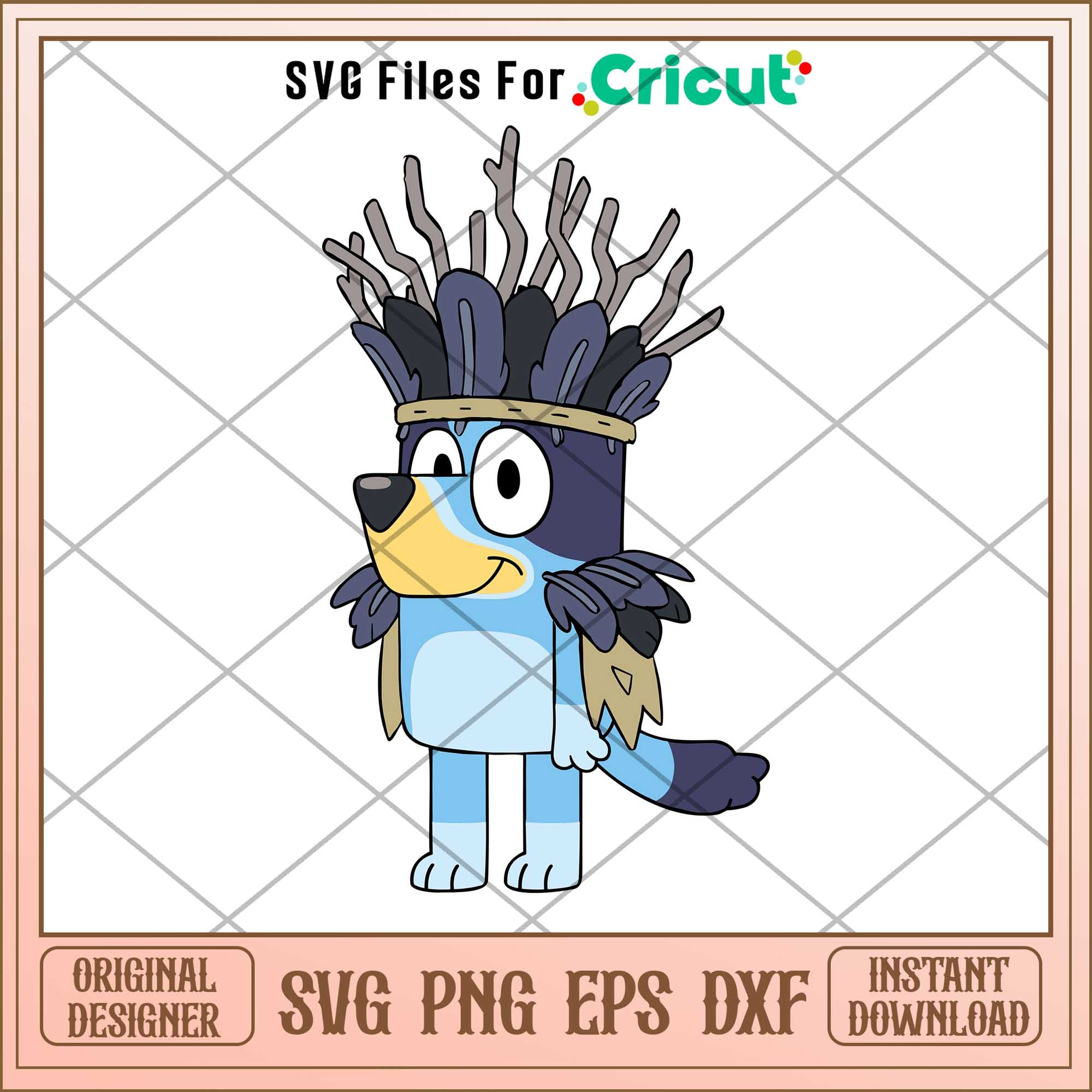 Bluey The Greedy Queen Svg, bluey characters svg, Digital Download ...