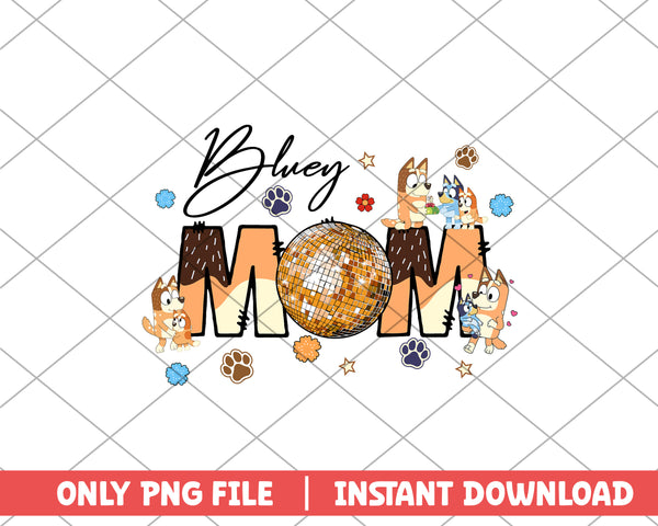 Bluey's mom cartoon png – svg files for cricut