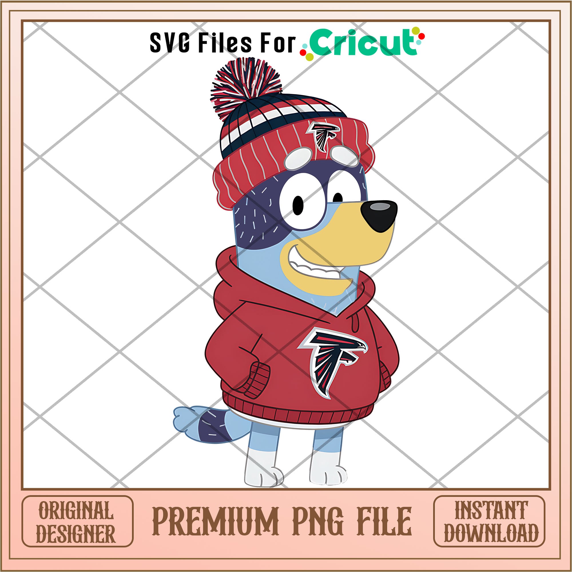 Bluey dad Falcons hoodie logo png, Atlanta Falcons png, NFL png – svg ...