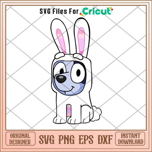 Bluey socks Bunny cartoon Svg, bluey characters svg, Digital Download ...