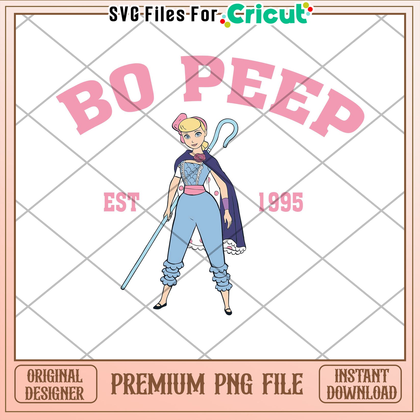 Bo Peep PNG Toy Story Cricut Design – svg files for cricut