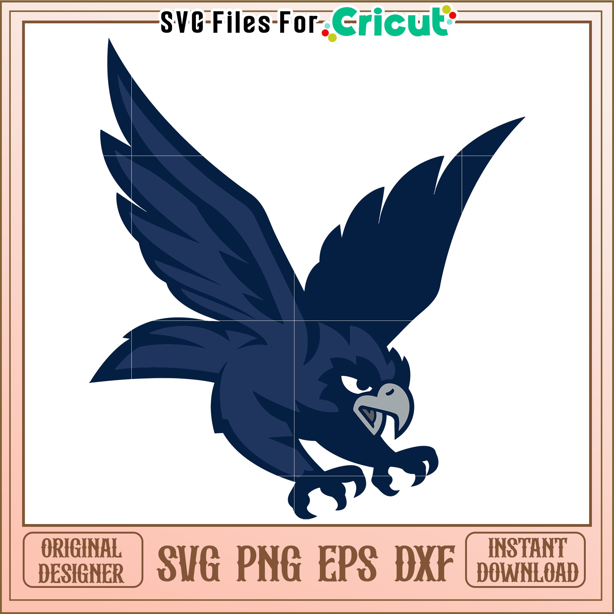 Bold Hawk SVG Design for Cricut Projects, Instant Download Available N ...