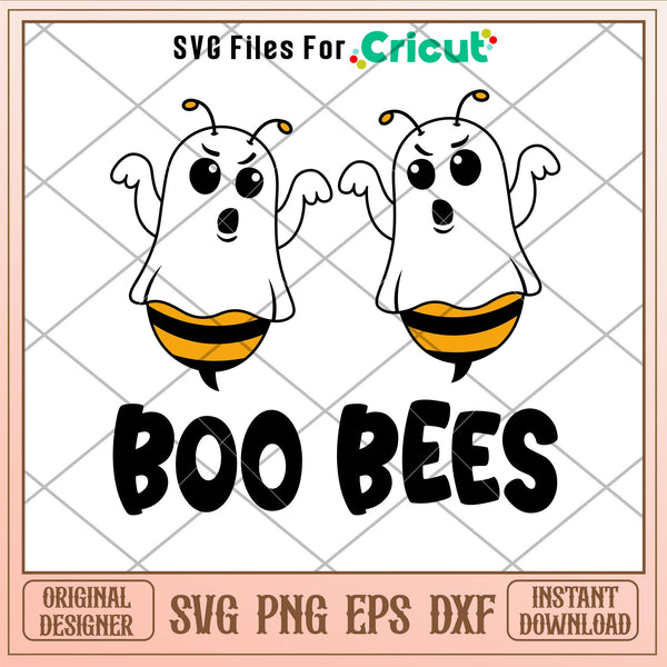 Boo Bees, Boo Bees Svg – svg files for cricut