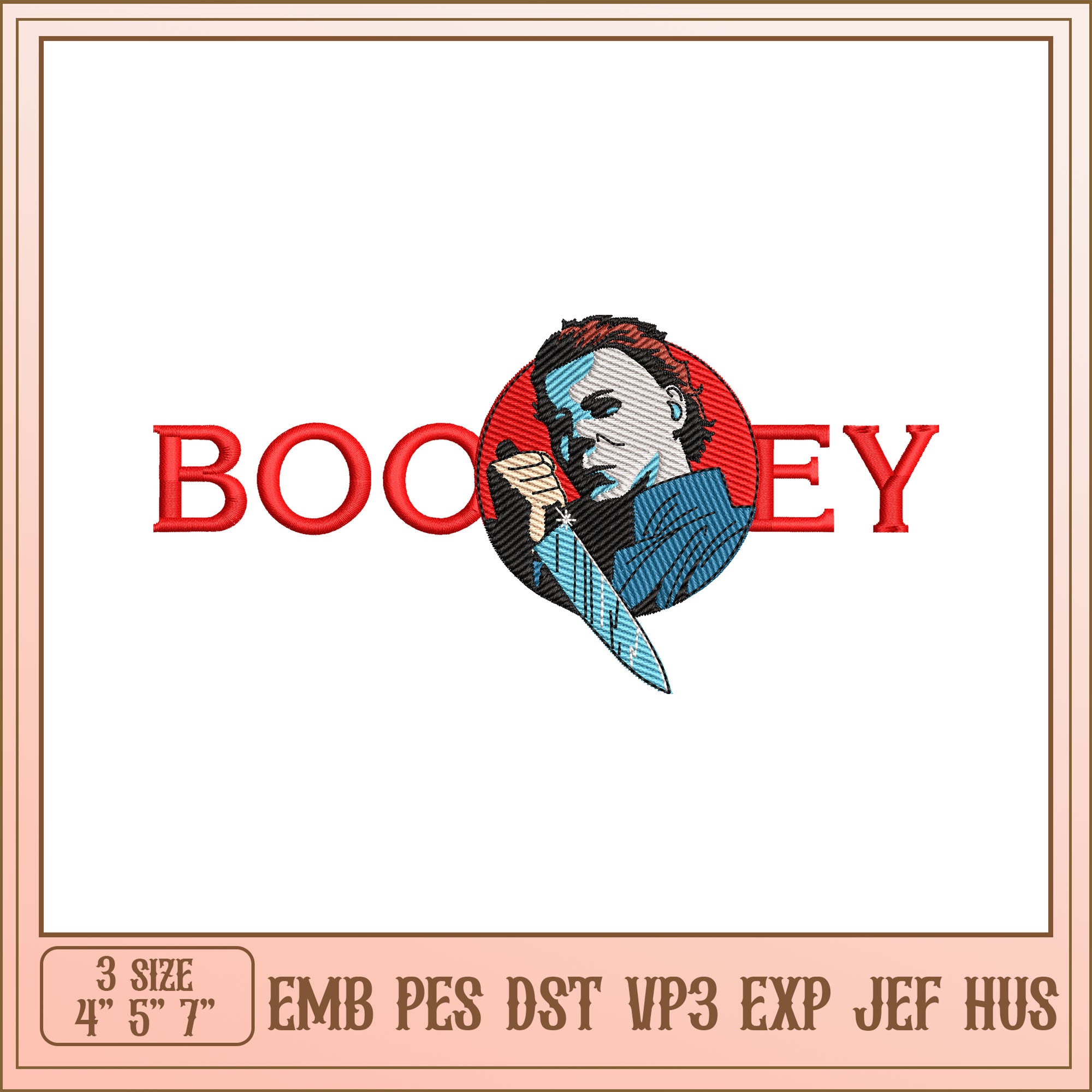 Boogeyman Embroidery Design – svg files for cricut