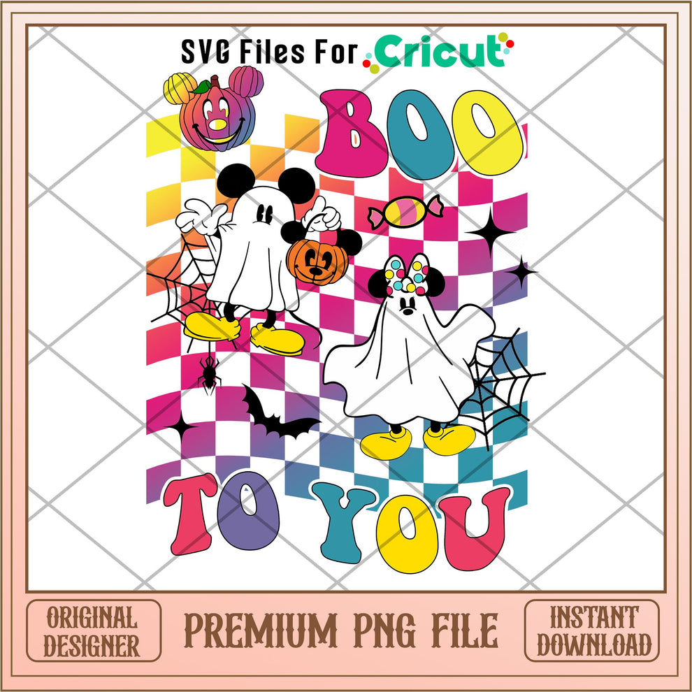 Boo to You png, Disney characters png, Digital Download – svg files for ...