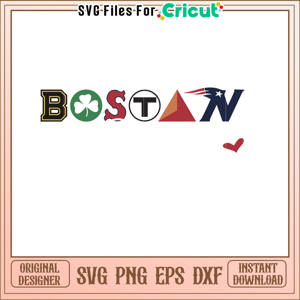 Boston Strong SVG Design – svg files for cricut